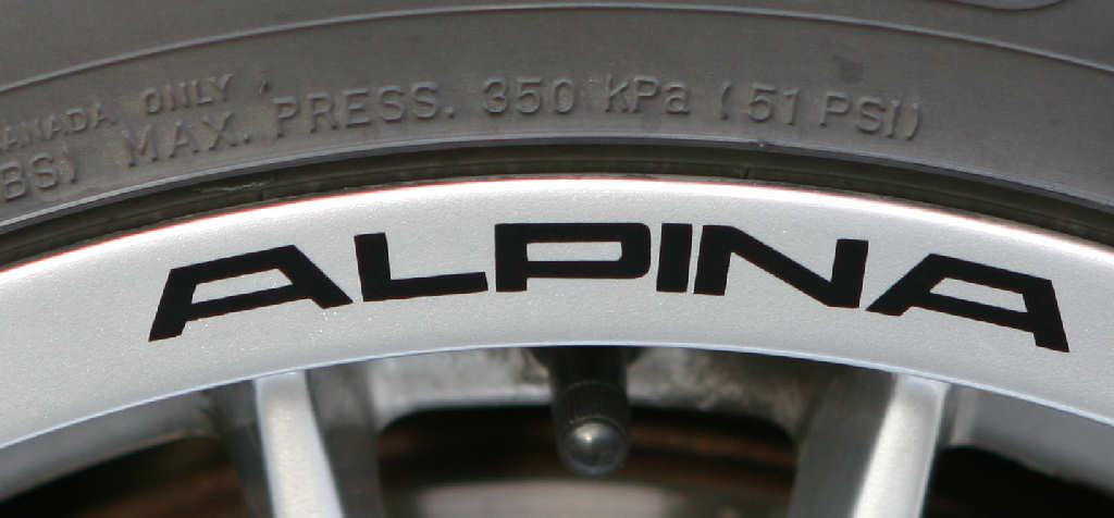 HighgateHouse Decals for BMW Alpina