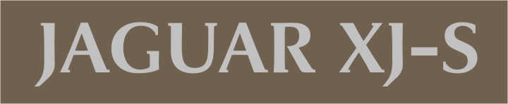 HighgateHouse Decals for Jaguar XJ-S Series