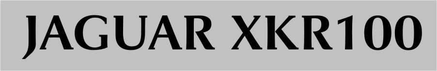 HighgateHouse Decals for Jaguar XK Series