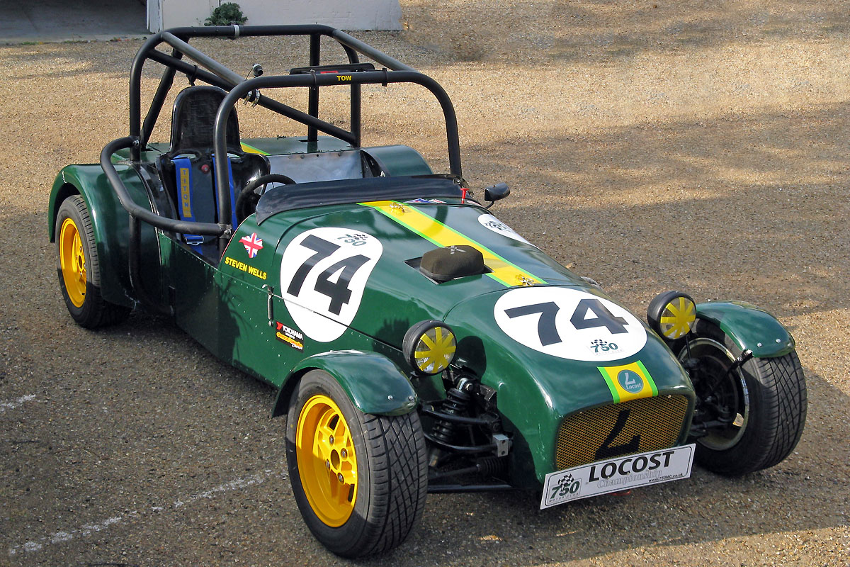 HighgateHouse Customer car - Locost for Steve Wells racing in the 750MC ...