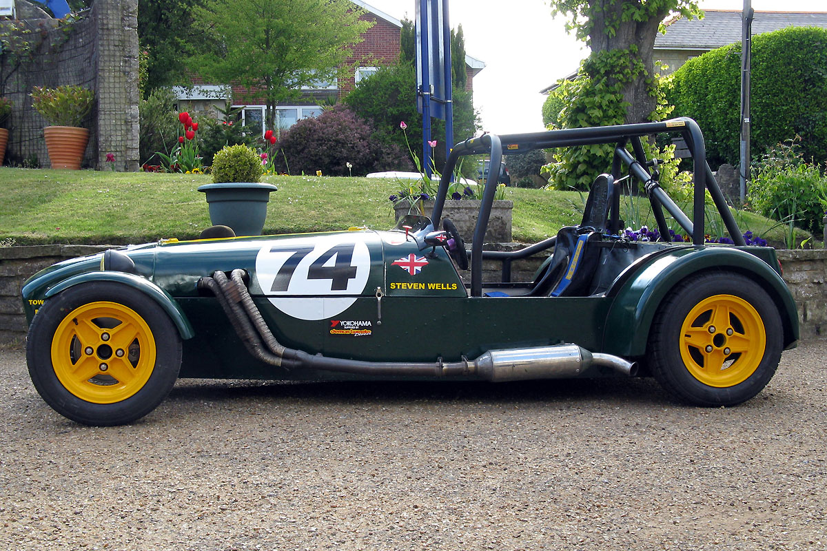 HighgateHouse Customer car - Locost for Steve Wells racing in the 750MC ...
